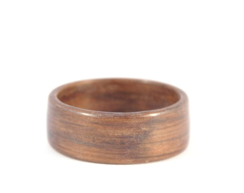 Aged Oak, Simple and Natural Ring - Wooden Ring Store